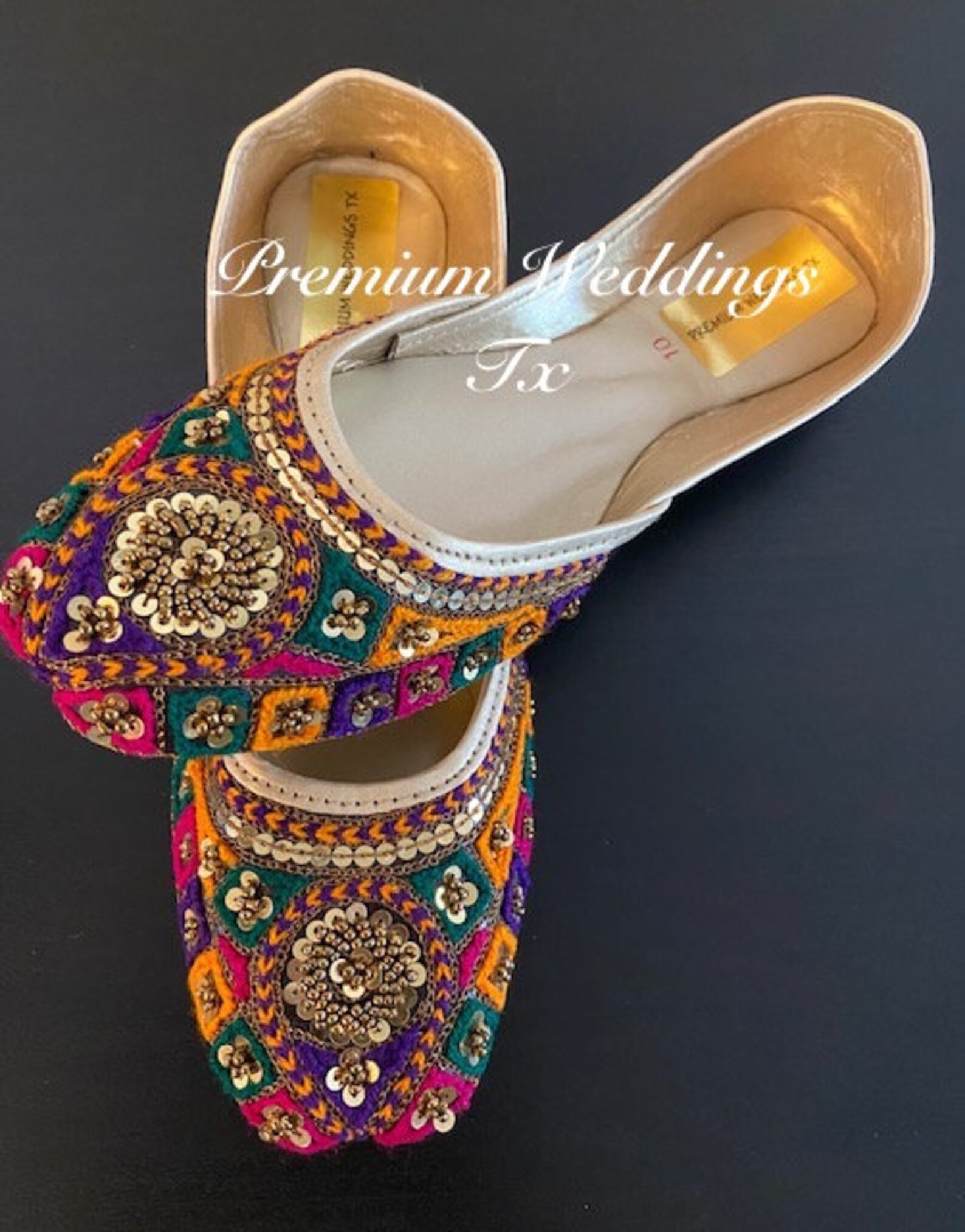 Jutti Embroidered Jutti Mojari Indian Shoes Punjabi Shoes - Etsy