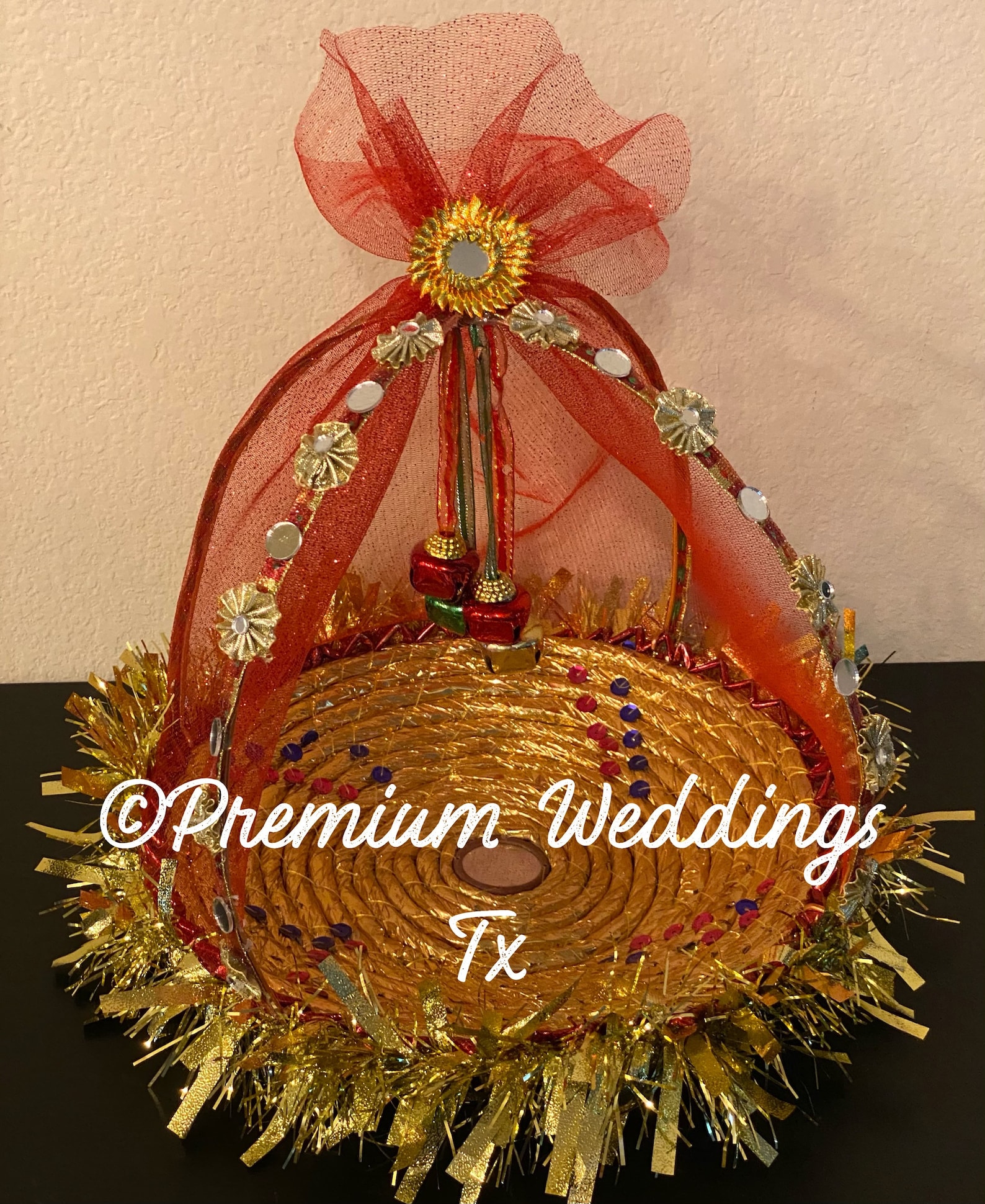 Large Tokri Mehndi Tokri Foil Thaal Mehndi Thaal Mehndi | Etsy