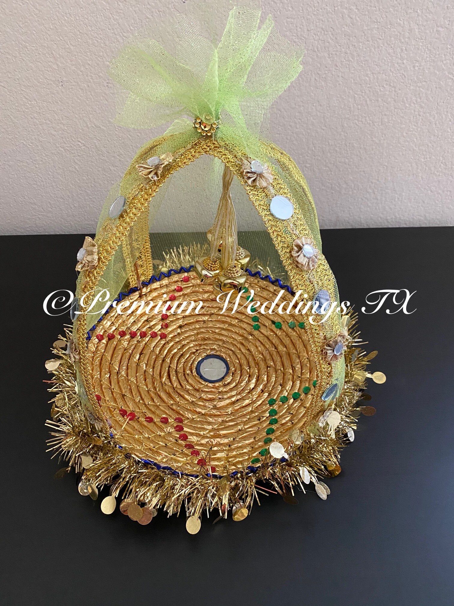 Decorative Large Thaal Foil Thaal Mehndi Thaal Mehndi - Etsy