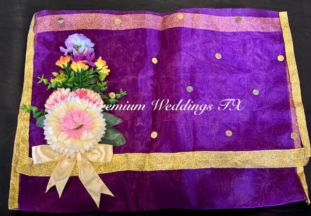 Assorted Designs Handmade Organza Saree Bag: Floral Dress Storage, 19 ...