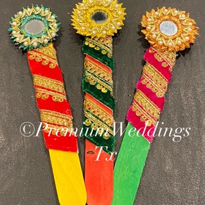Handmade Mehndi Sticks, Haldi Stick, Mehndi Stick, Mehndi, Uptan, Haldi ...