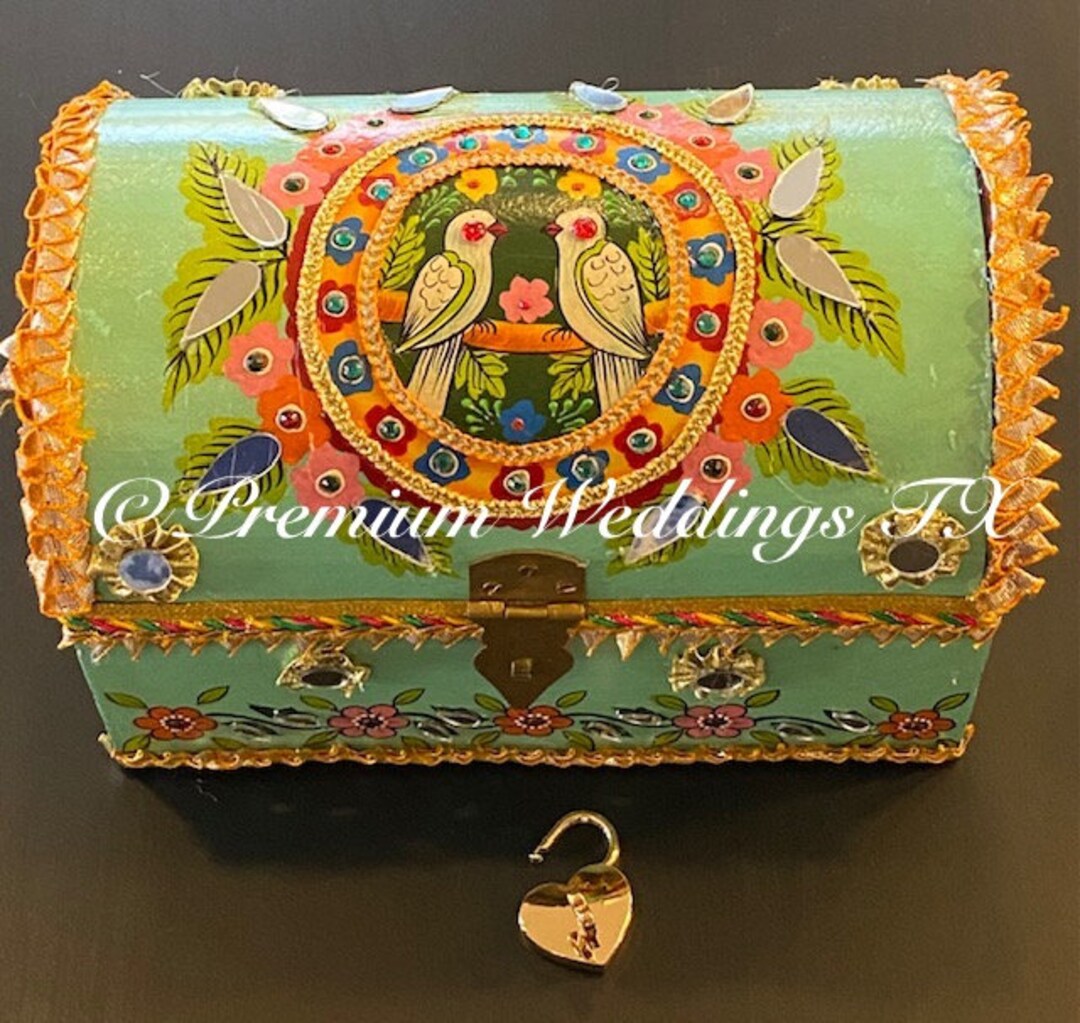Handmade Jewelry Box,shagun Box,mehendi Favors,indian Jewelry Box ...