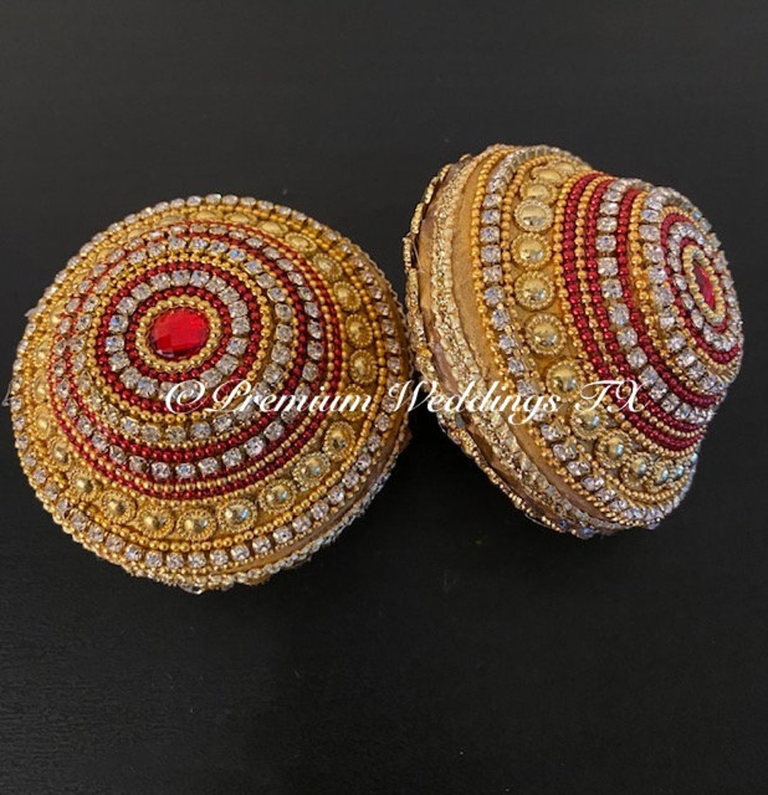 Handmade 2ct Sapatia: Indian Wedding Ceremony Plates - Etsy