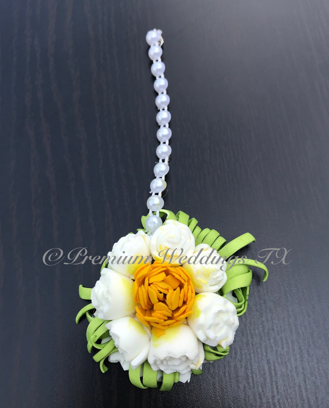 Gajra Flower Gajra Set Boho Jewelry Wedding Pithi Bangle | Etsy