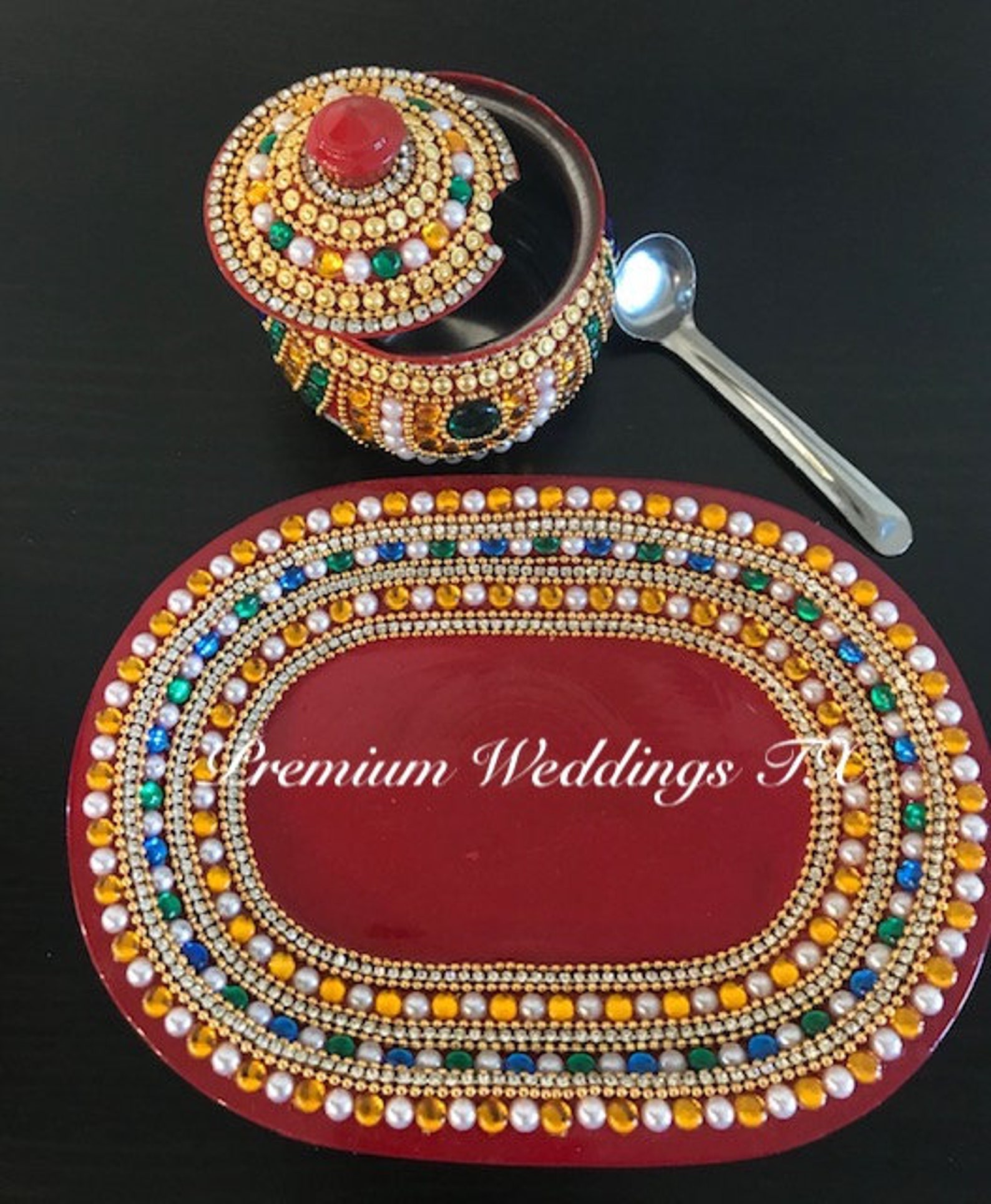 Mukhwas Container Set Decorative Mouth Freshner | Etsy