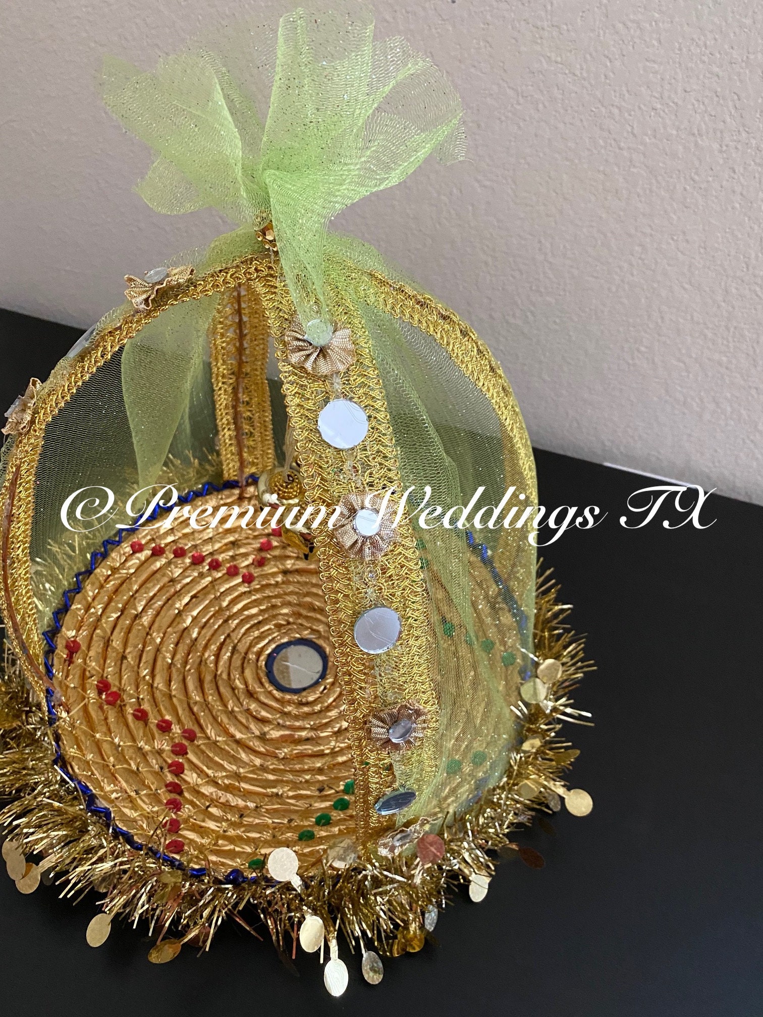 Decorative Large Thaal Foil Thaal Mehndi Thaal Mehndi - Etsy