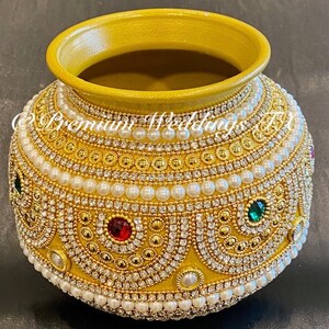 Medium Kalash, Medium Matki, Matki, Puja, Puja Accessories, Indian ...