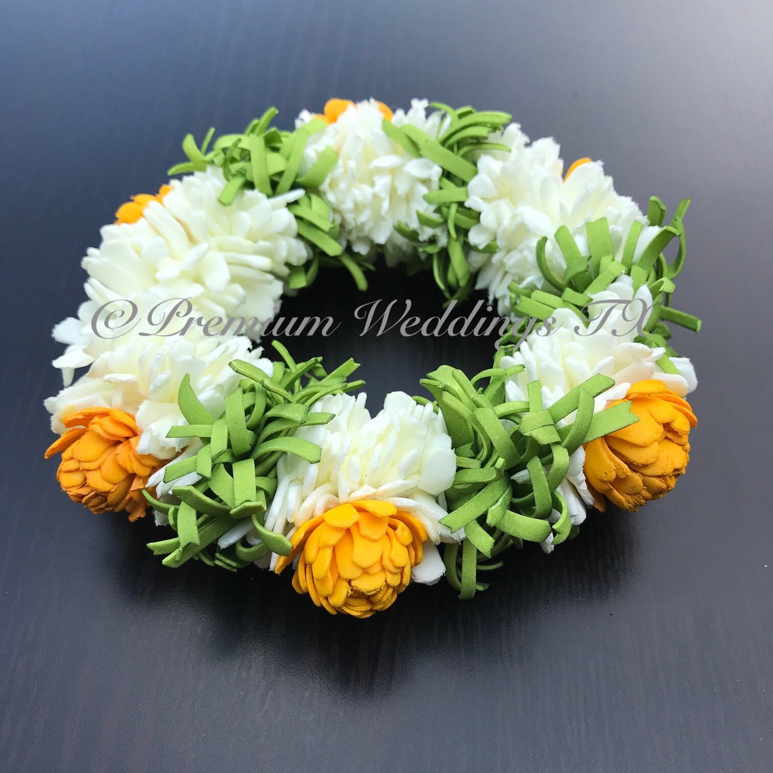 Gajra Flower Gajra Set Boho Jewelry Wedding Pithi Bangle | Etsy