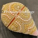 Rhinestone & Pearl Coconut Cover: Indian Wedding Decor - Etsy