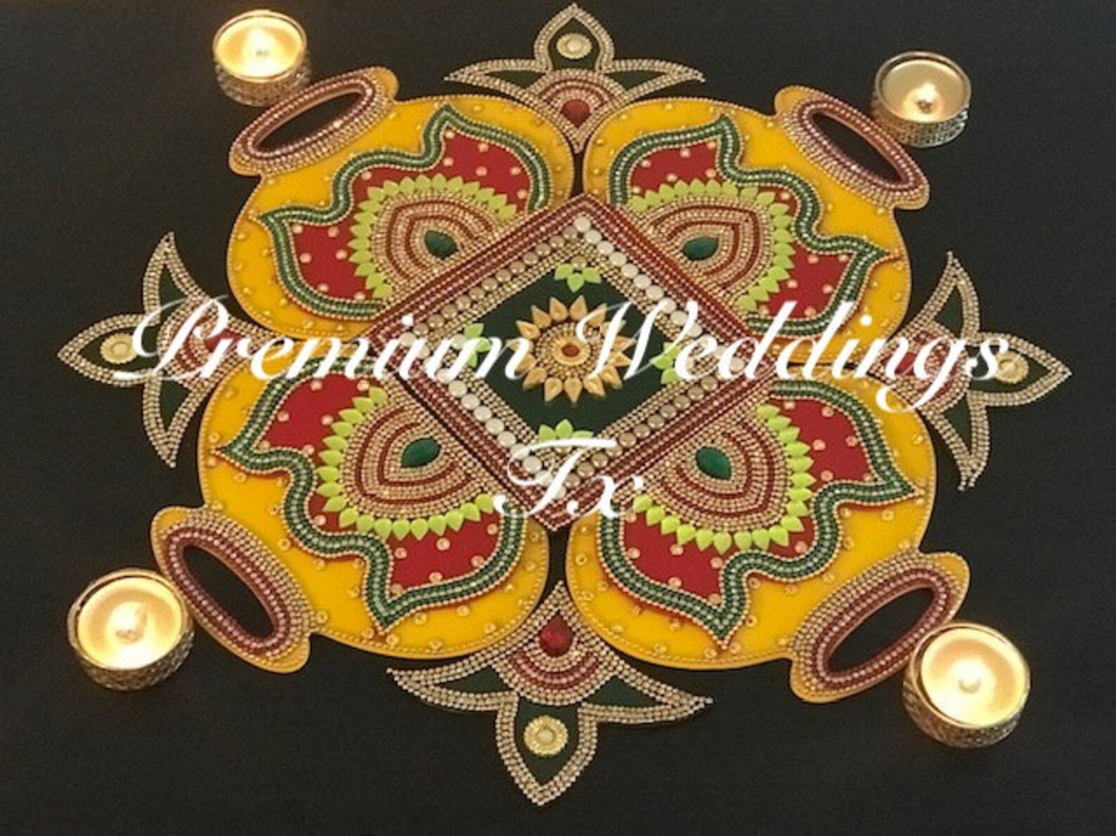 Matka Rangoli Large Rangoli Indian Rangoli Home Decor | Etsy