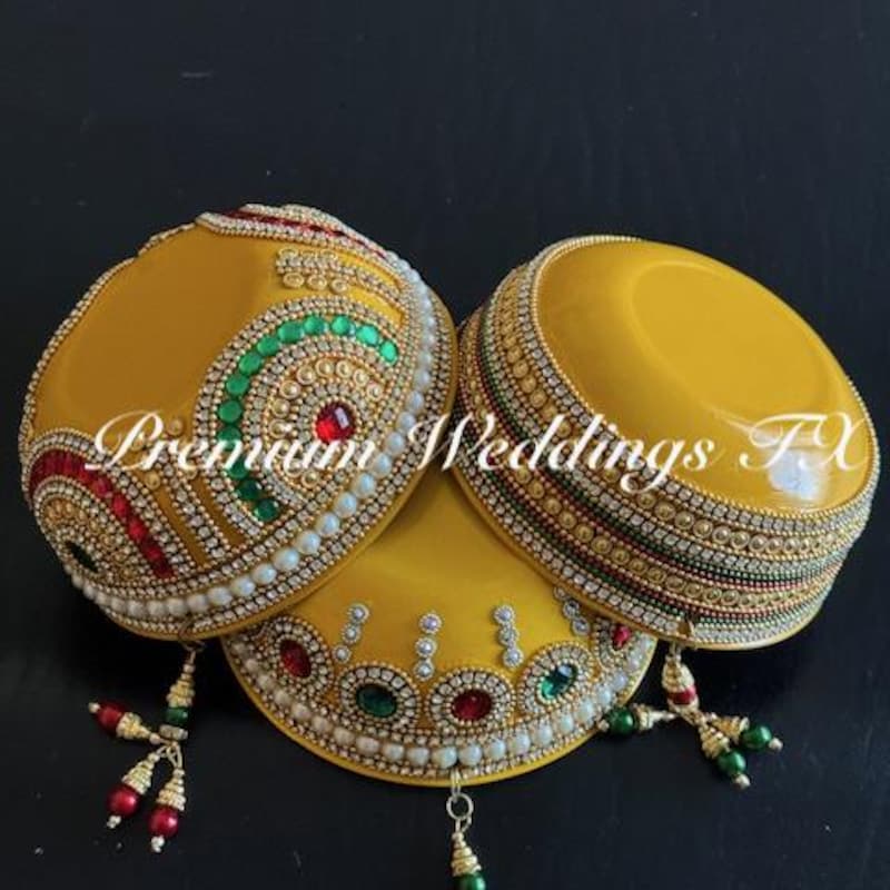 Haldi Bowl Decor - Etsy