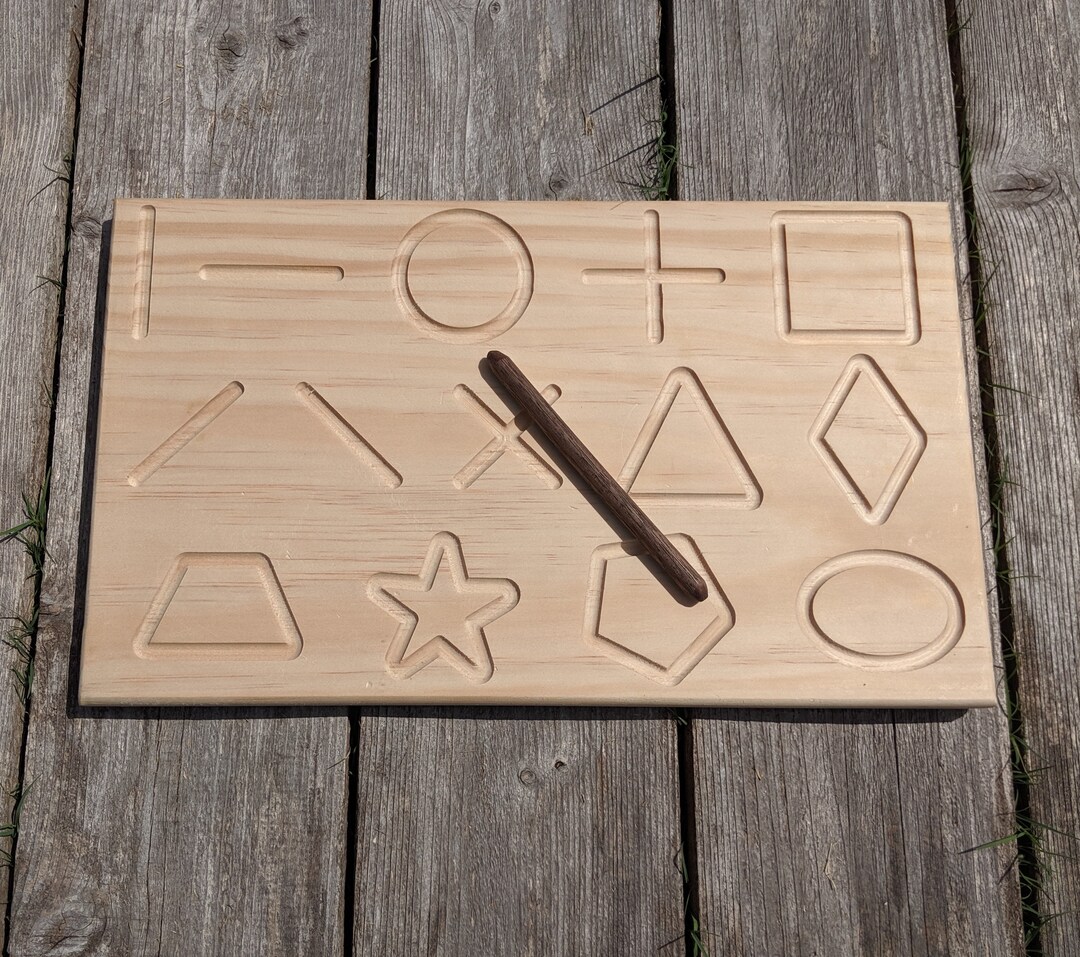 Number, Figure 8 and Prewriting Strokes / Shapes Tracing Board - Etsy