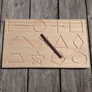 Number, Figure 8 and Prewriting Strokes / Shapes Tracing Board - Etsy