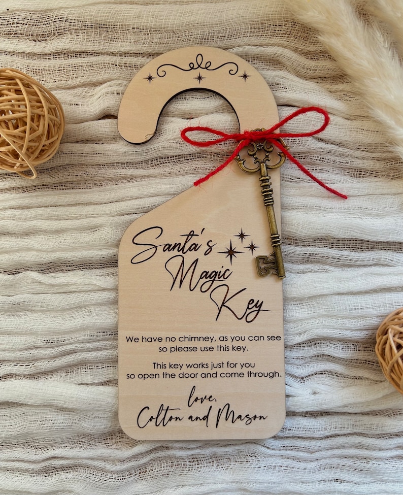 Magic Christmas Eve Key, Santa's Magic Key 2024, Christmas Magic, Santa ...