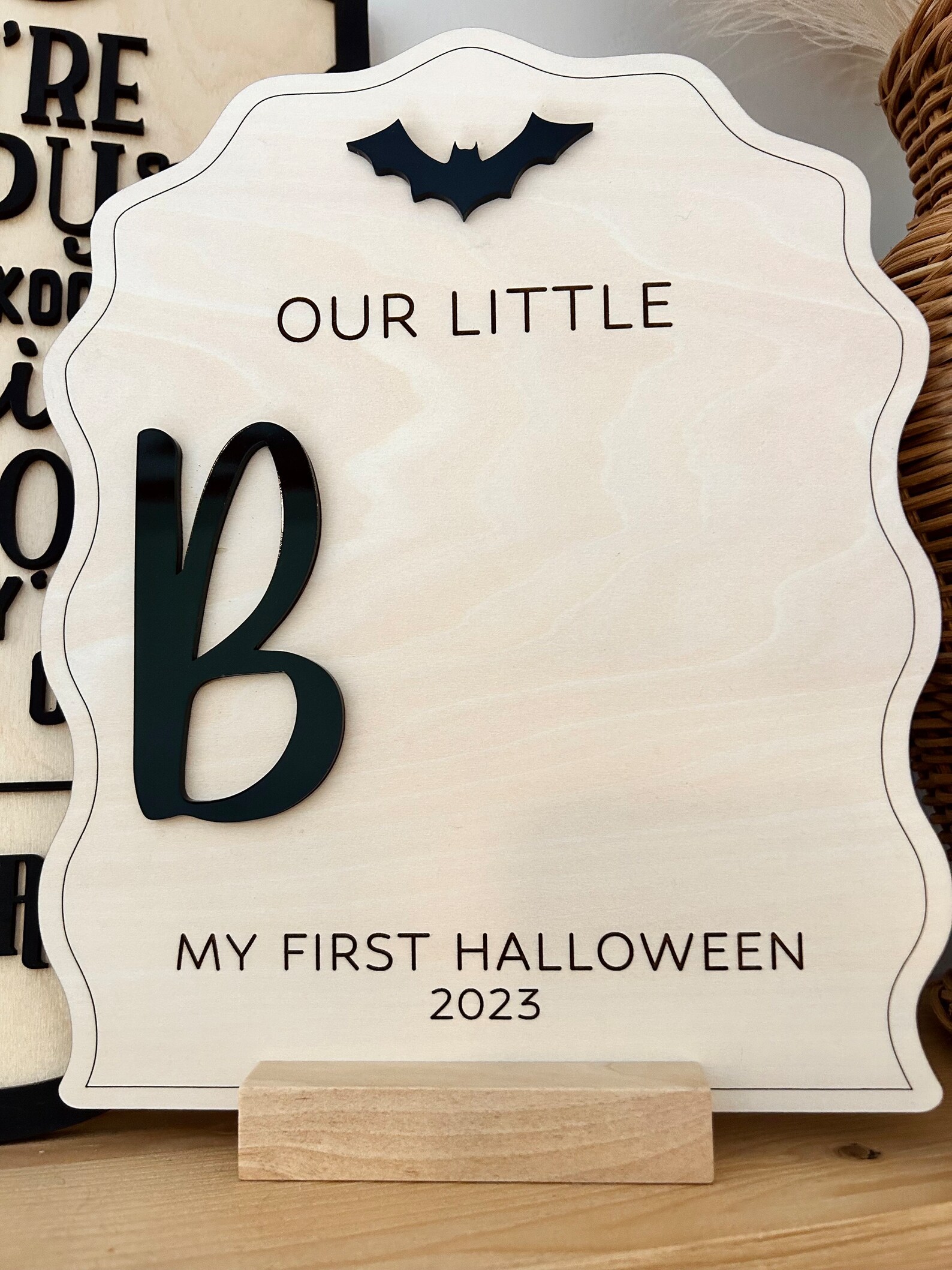 First Halloween Keepsake 2025, DIY Halloween Footprint, My Little Boo ...