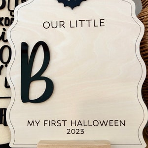First Halloween Keepsake 2025, DIY Halloween Footprint, My Little Boo ...