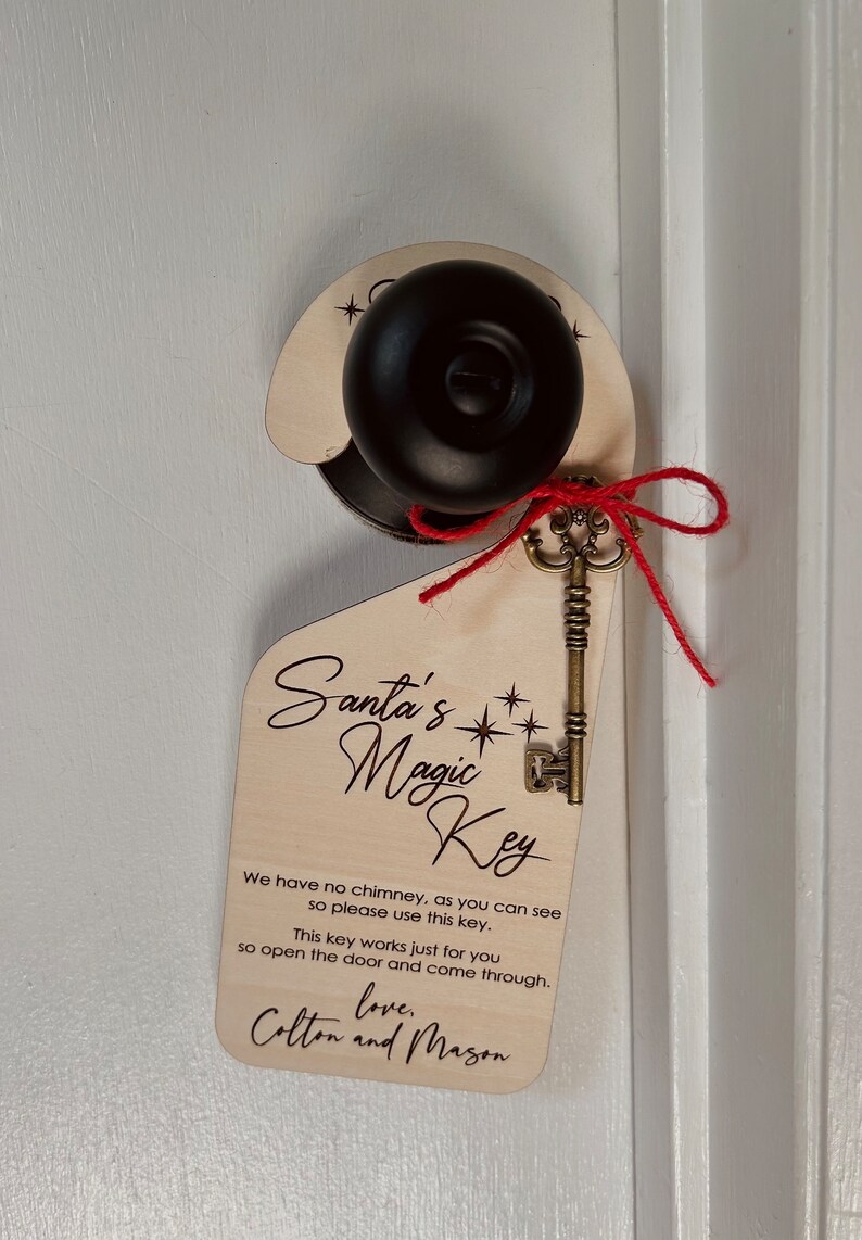 Magic Christmas Eve Key, Santa's Magic Key 2024, Christmas Magic, Santa ...