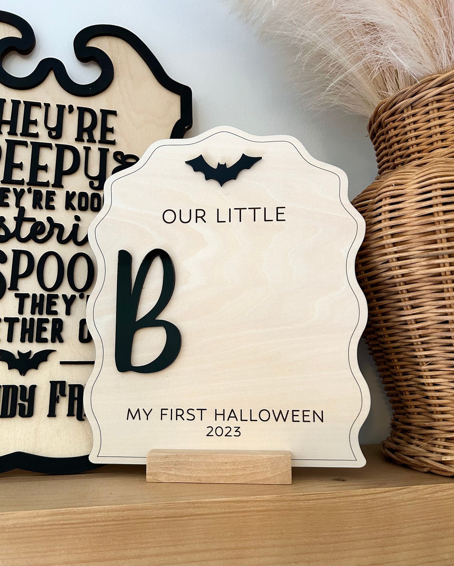 First Halloween Keepsake 2025, DIY Halloween Footprint, My Little Boo ...