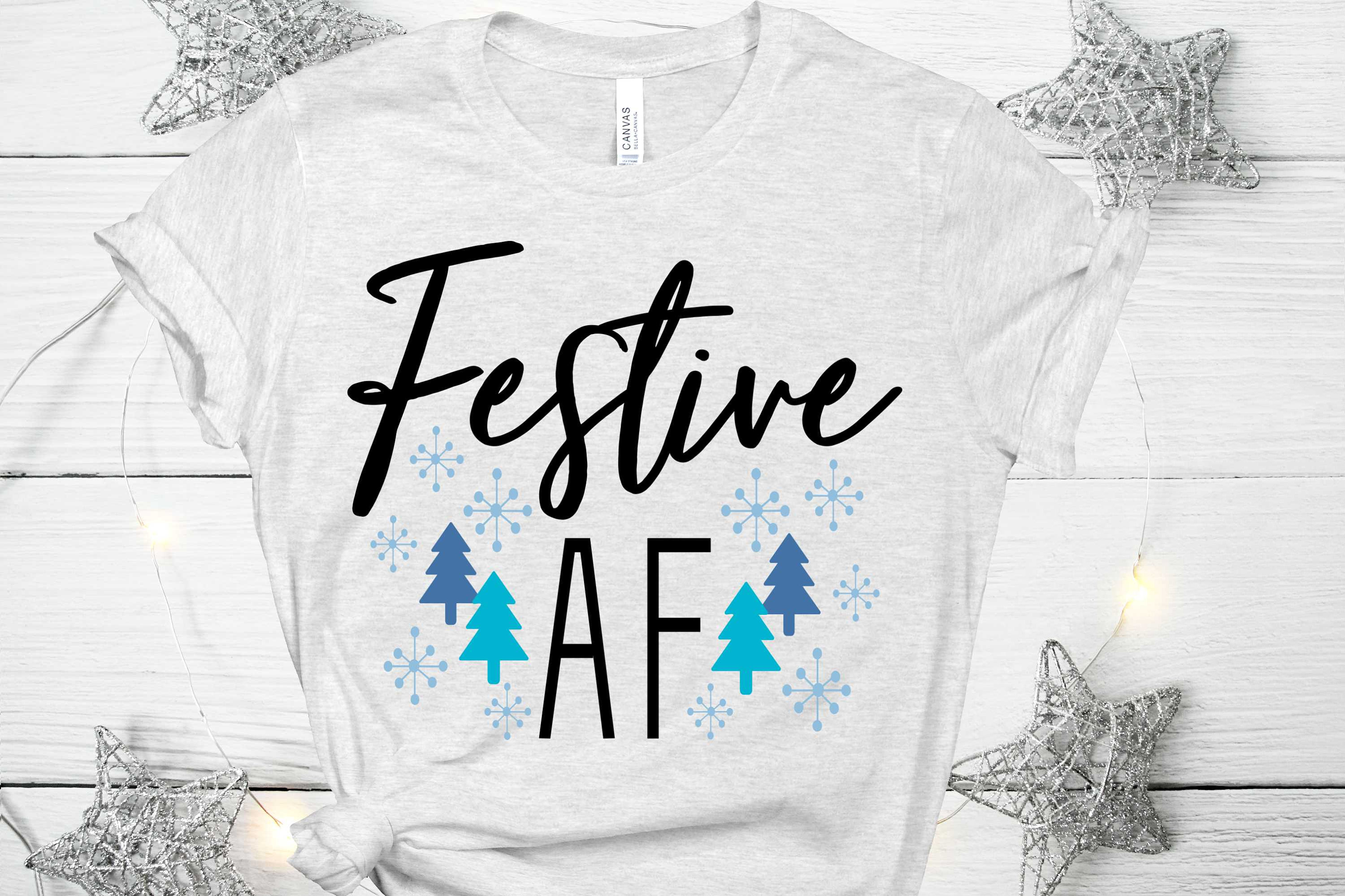 Festive AF Shirt Christmas Shirt Christmas Gift Funny | Etsy