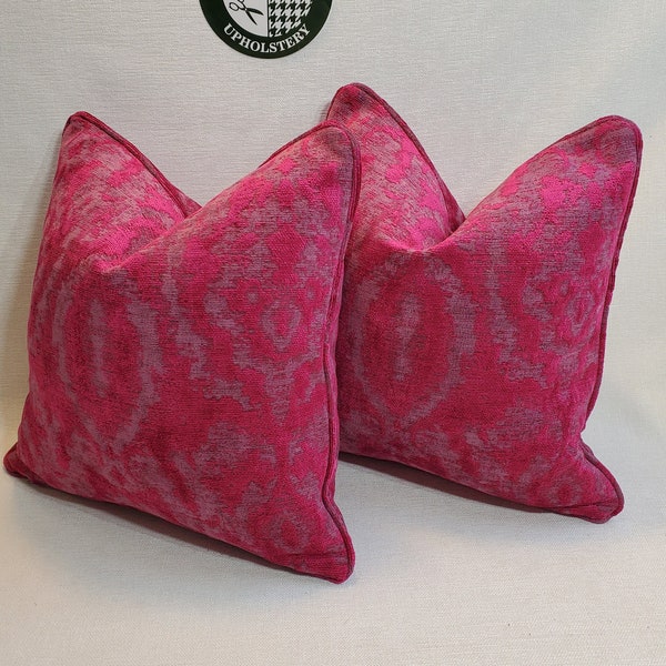 Fuchsia Throw Pillow - Etsy