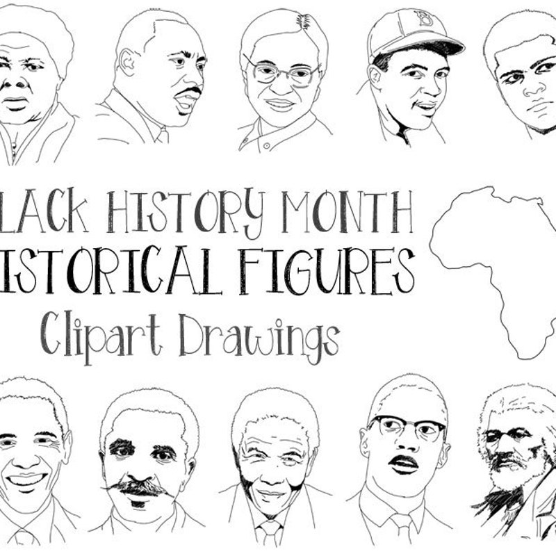Rosa Parks Clipart - Etsy