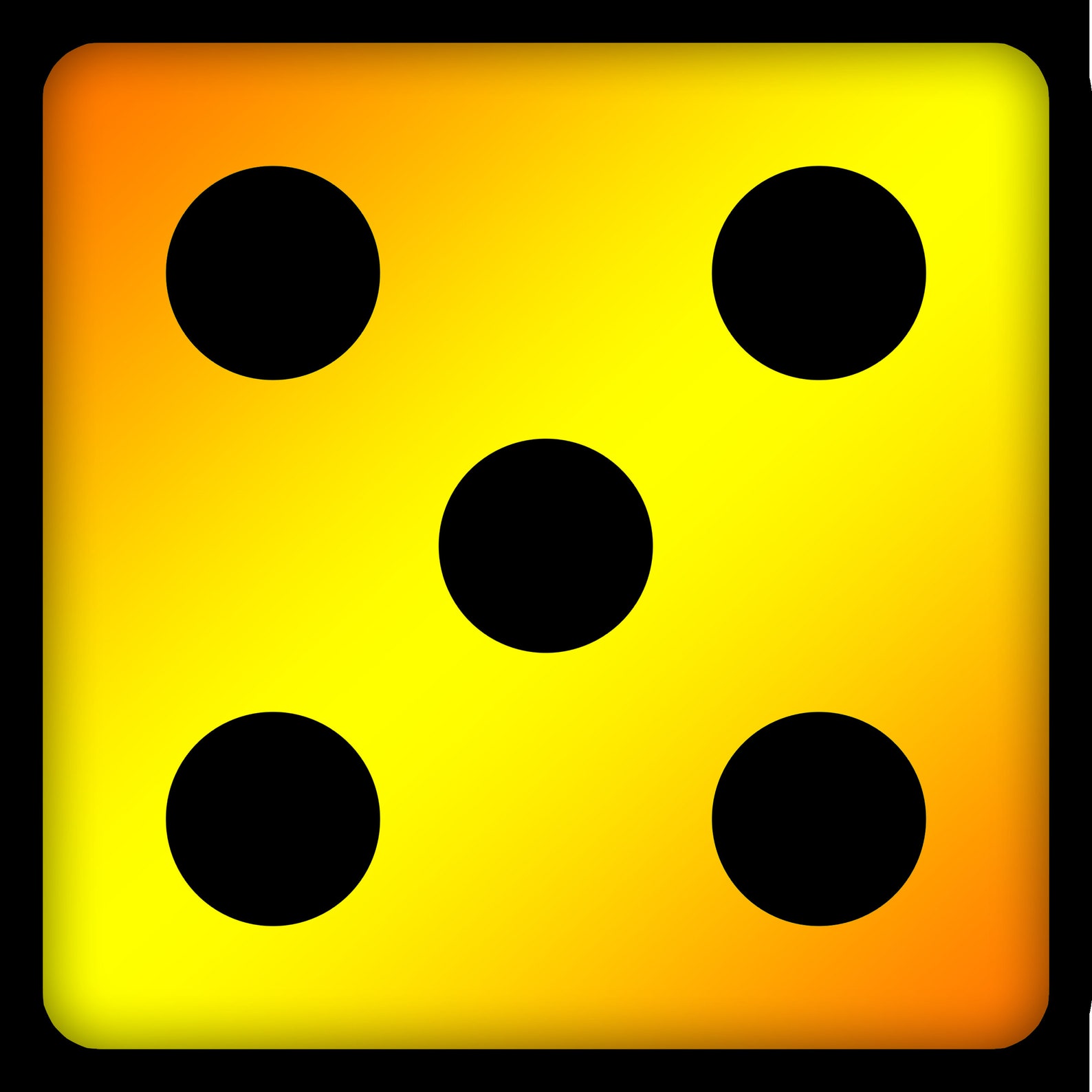 Colorful Dice Clipart Large PNG 300dpi, JPG Dice, Rainbow Dice, Large ...