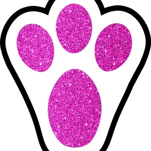 Glitter Bunny Paws Png, Easter Clipart, Bunny Paws, Rabbit Paws ...