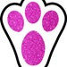 Glitter Bunny Paws Png, Easter Clipart, Bunny Paws, Rabbit Paws ...