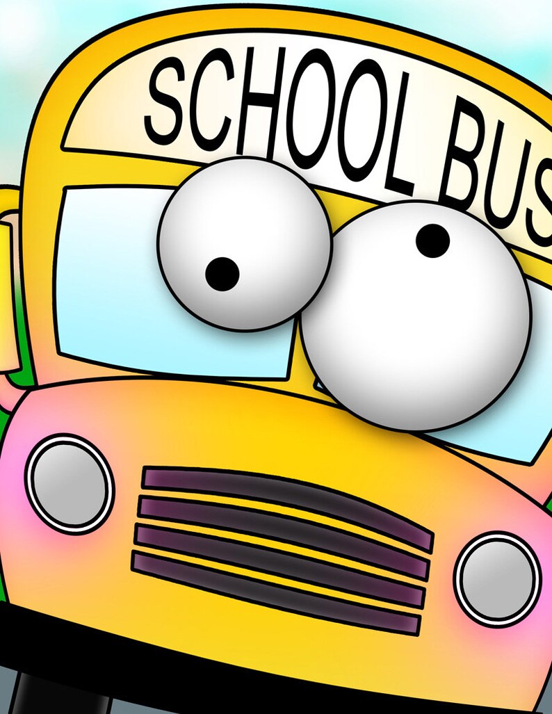 Back to School Clip Art | Classroom Clipart | Back-to-school Faces ...