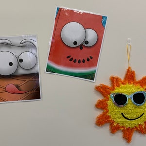 Summer Faces | Silly Summer Faces | Summer Clipart | Summer Faces ...