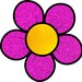 Spring Clip Art GLITTER Flowers Png , Glitter Flowers, Spring Glitter ...