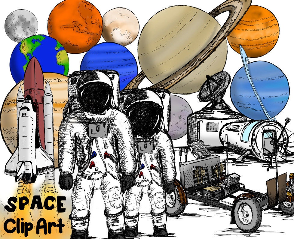 Nasa Astronaut Clip Art