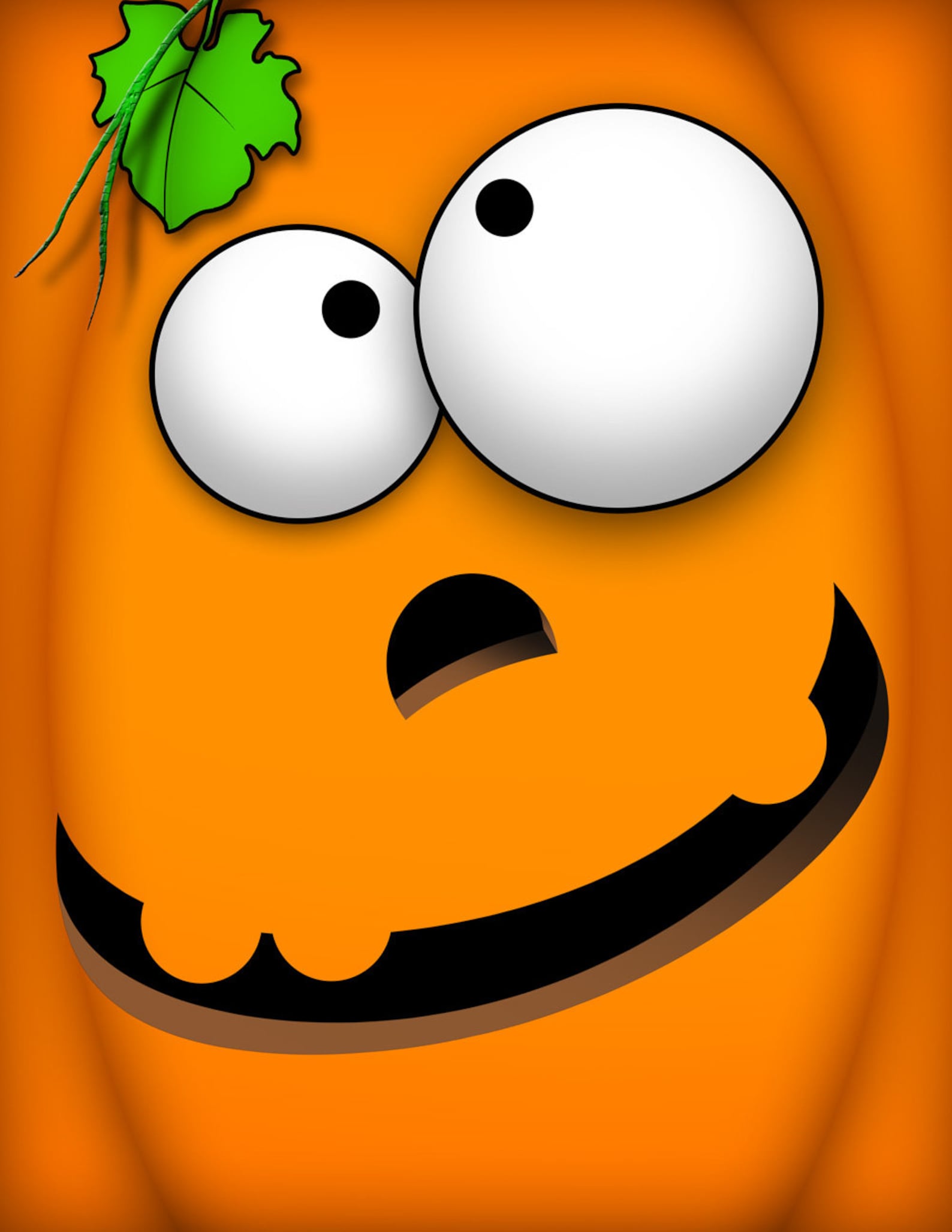 Silly Pumpkin Faces Halloween Clipart | Jack-o-lanterns (digital ...