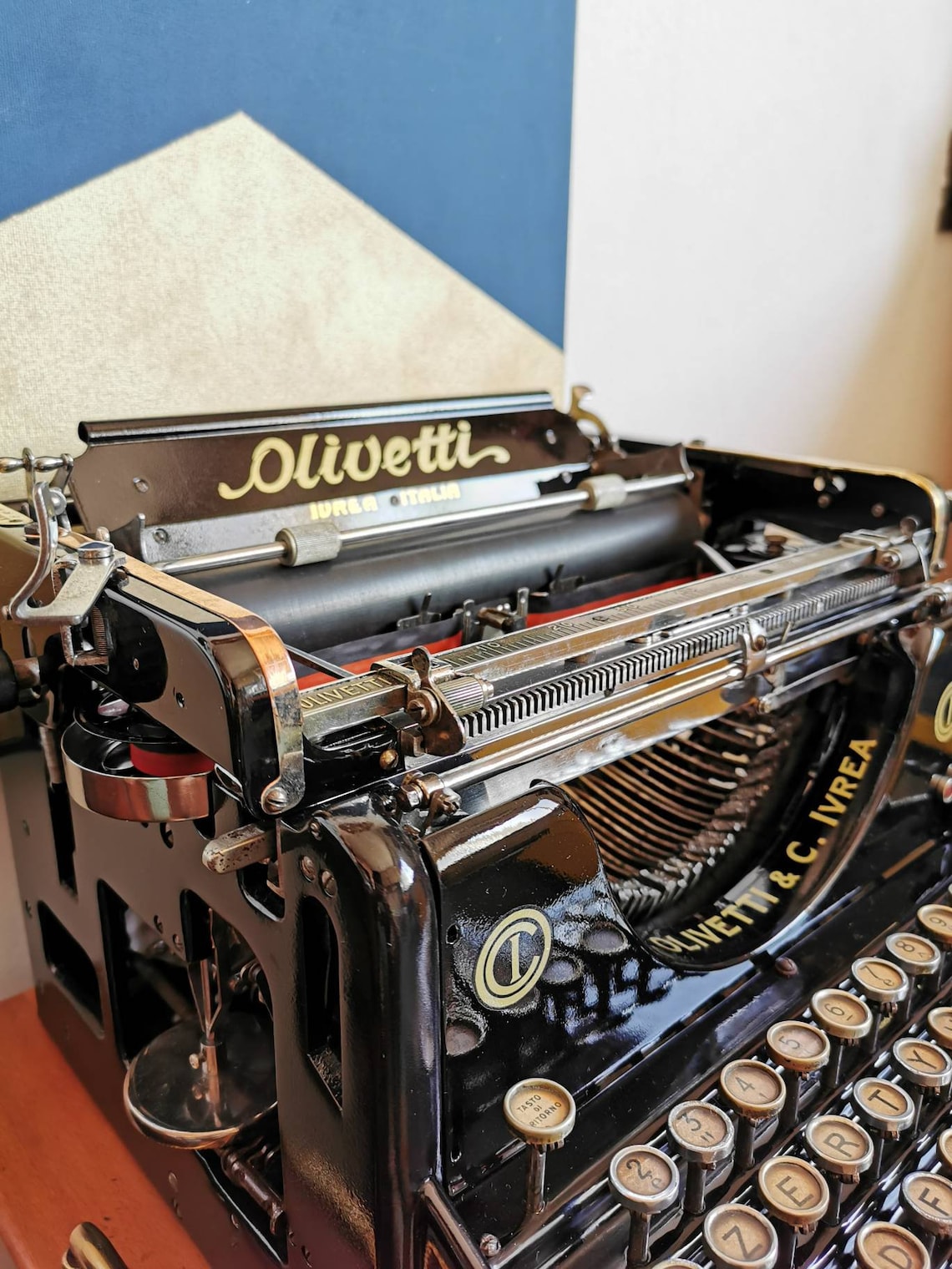 Very rare Olivetti M1 1916 in perfect working order typewriter - Etsy ...