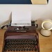 OLIVETTI STUDIO 44 Wine Red in Perfect Working Order Typewriter QWERTY ...