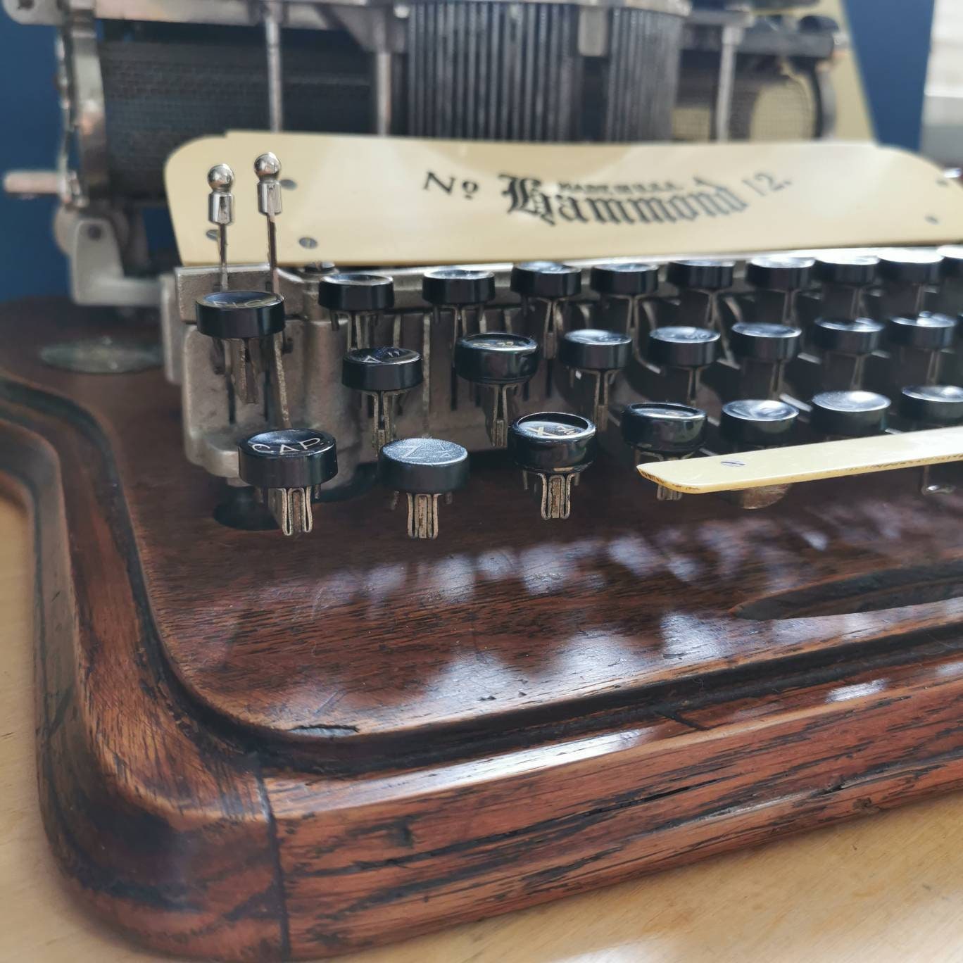 Hammond 12 Very Rare Typewriter in Working Order and Mint Condition ...