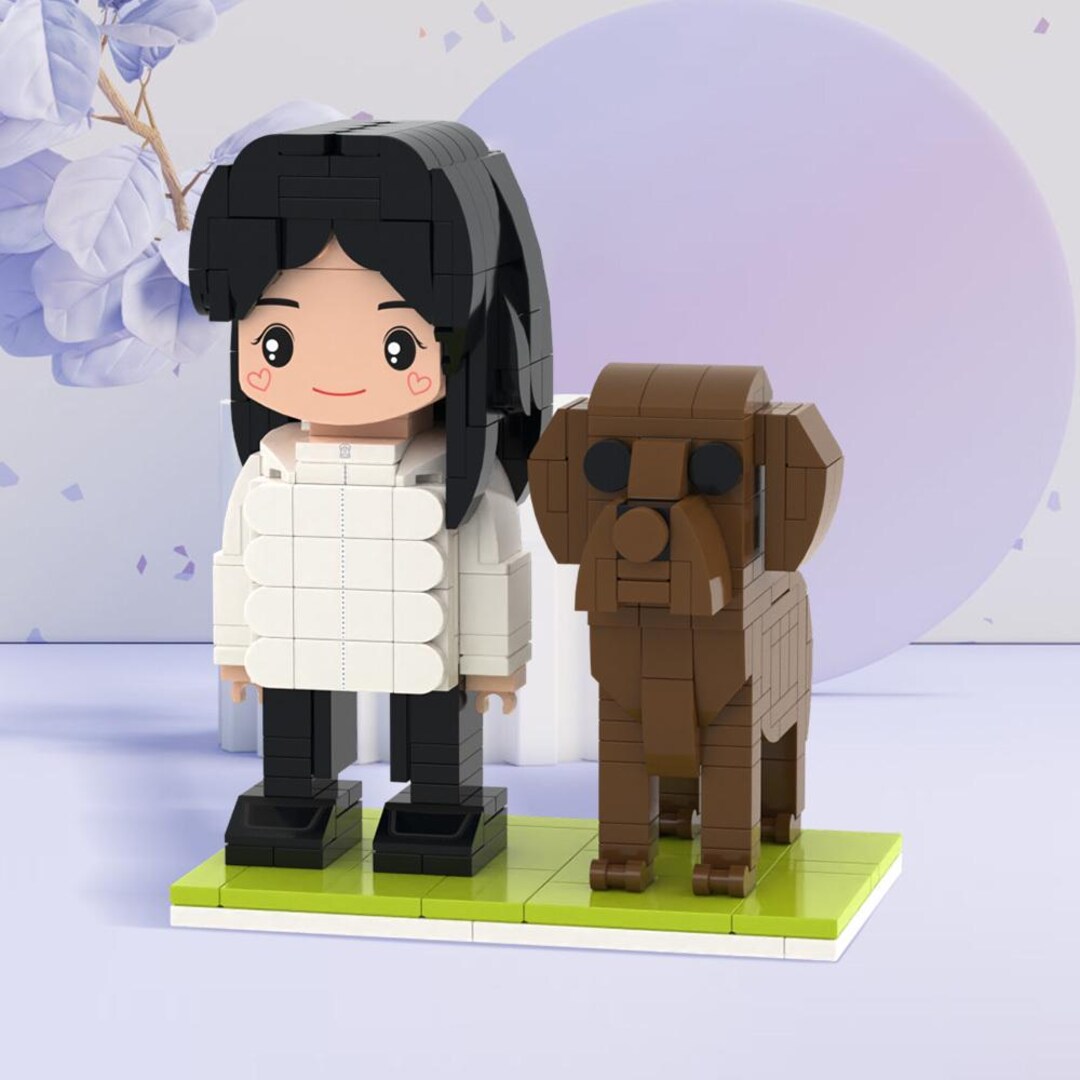 Full Body Customizable Brick Figures, Personalized Brick Figures With ...