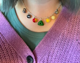 Coraline key and seeing stone necklace set store