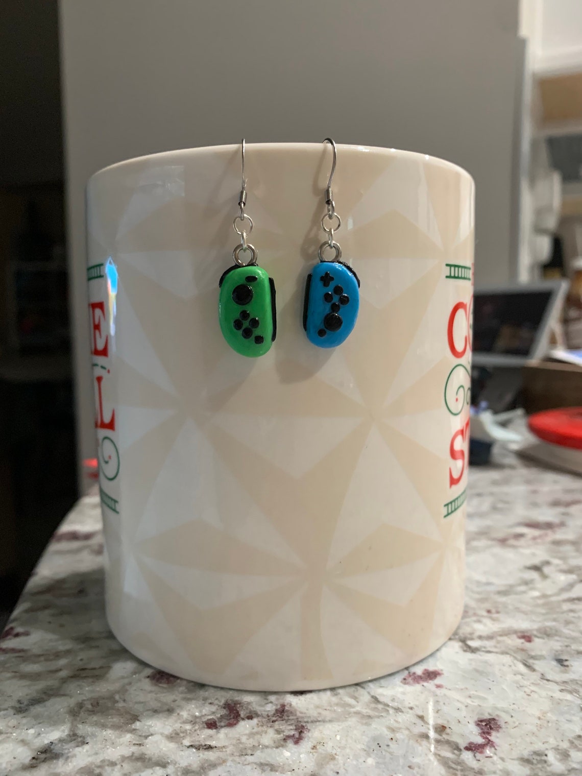 Nintendo Switch Earrings/Keychain | Etsy