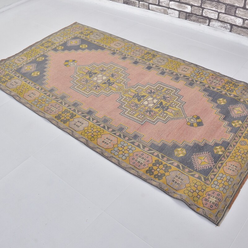 Pink Oushak Rug - Etsy