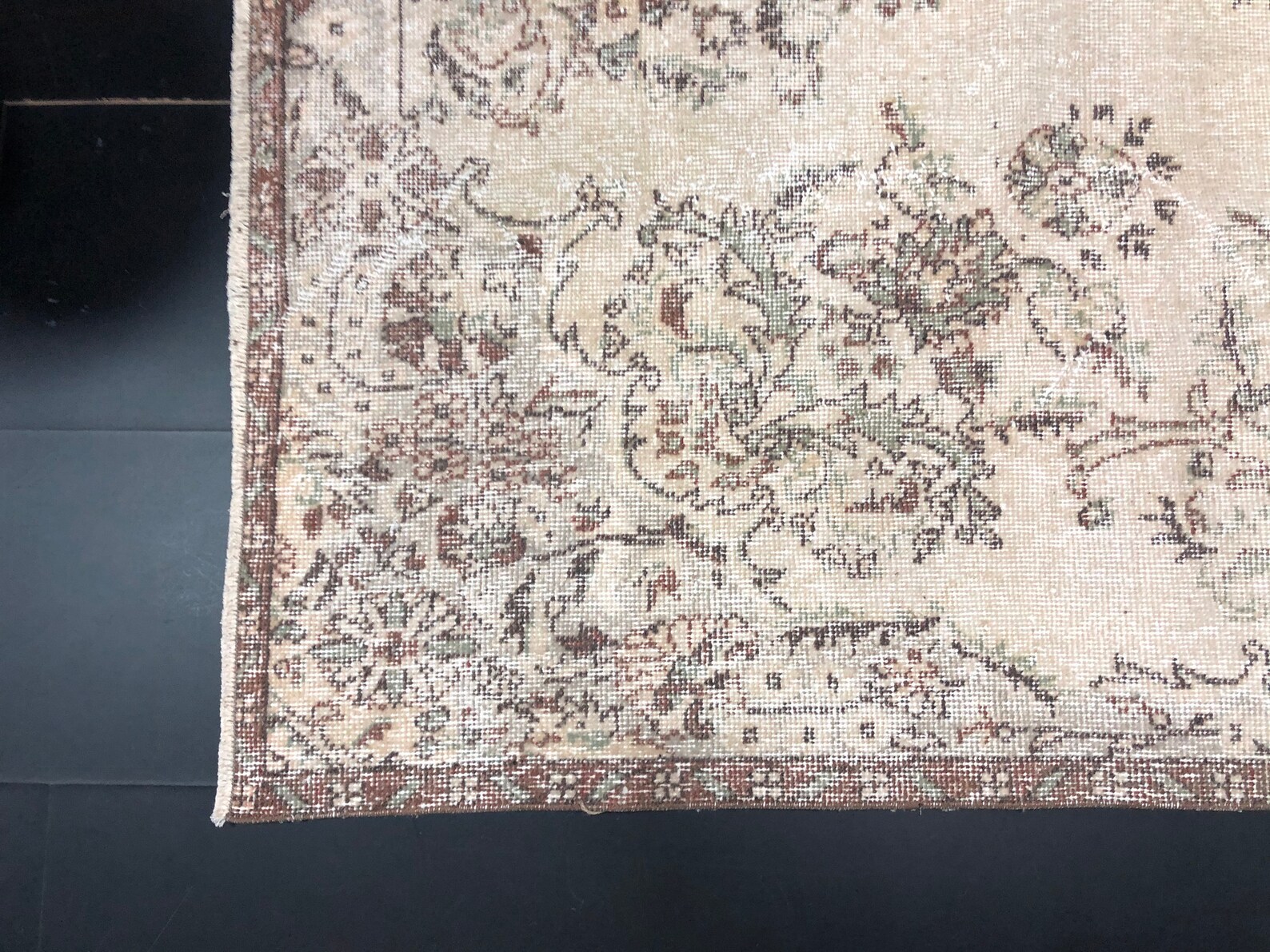 Authentic Vintage Rug Traditional Rug Faded Rug Vintage - Etsy