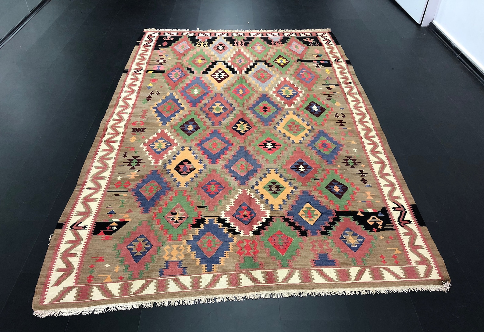 Aztec Authentic Kilim Rug Turkish Kilim Rug Vintage Handmade - Etsy