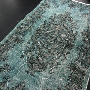 Authentic Rug Blue Turkish Rug Handmade Rug Vintage Rug - Etsy