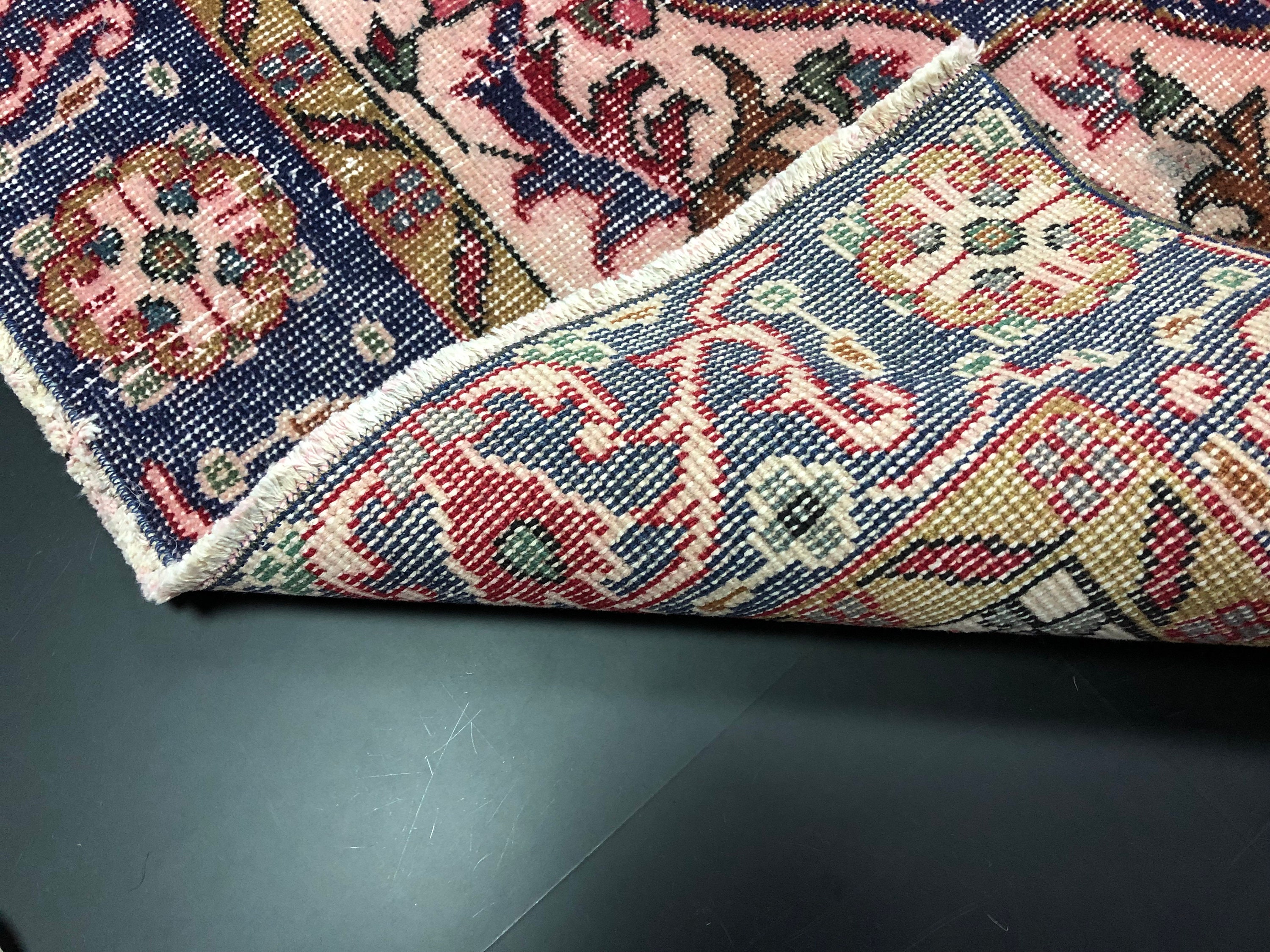 Red Vintage Rug Handmade Rug Turkish Rug Red Area Rug | Etsy