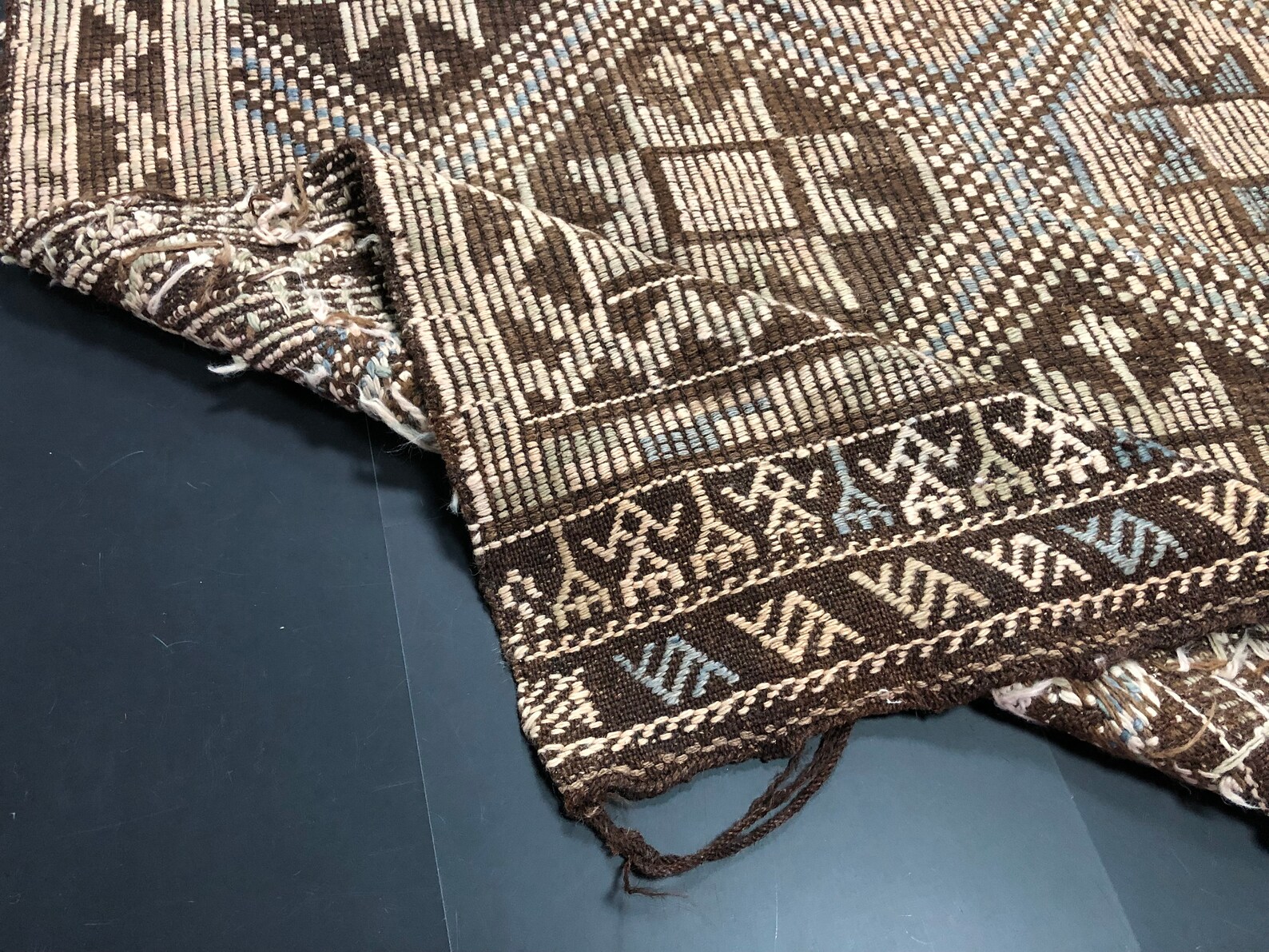 Nomadic Authentic Turkish Kilim Rug, Handmade Traditional Vintage Kilim ...