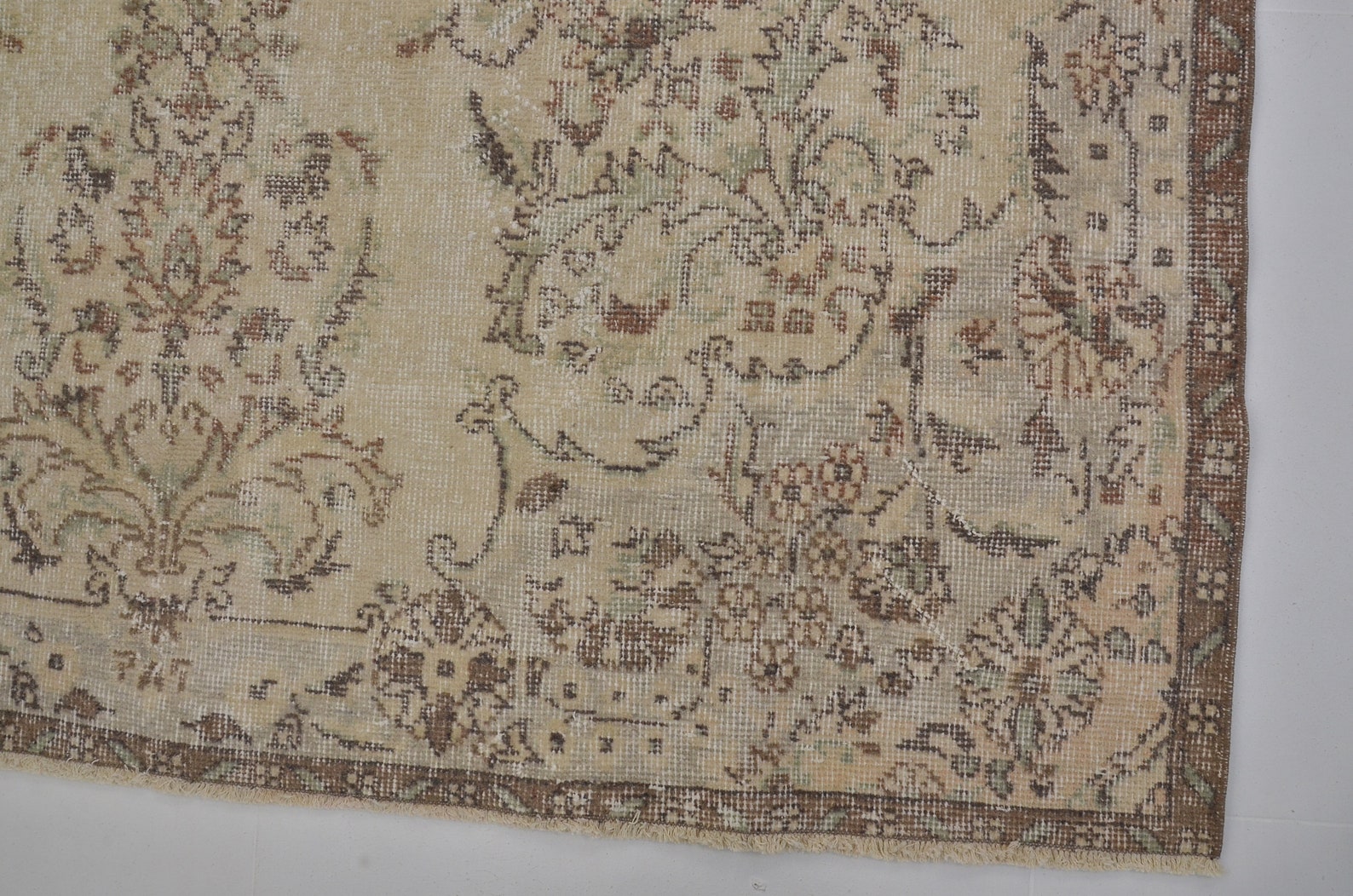 Authentic Vintage Rug, Traditional Rug, Faded Rug, Vintage Rug, Area ...