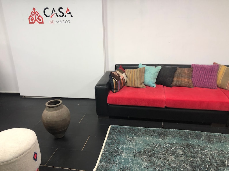 Authentic Rug Blue Turkish Rug Handmade Rug Vintage Rug - Etsy