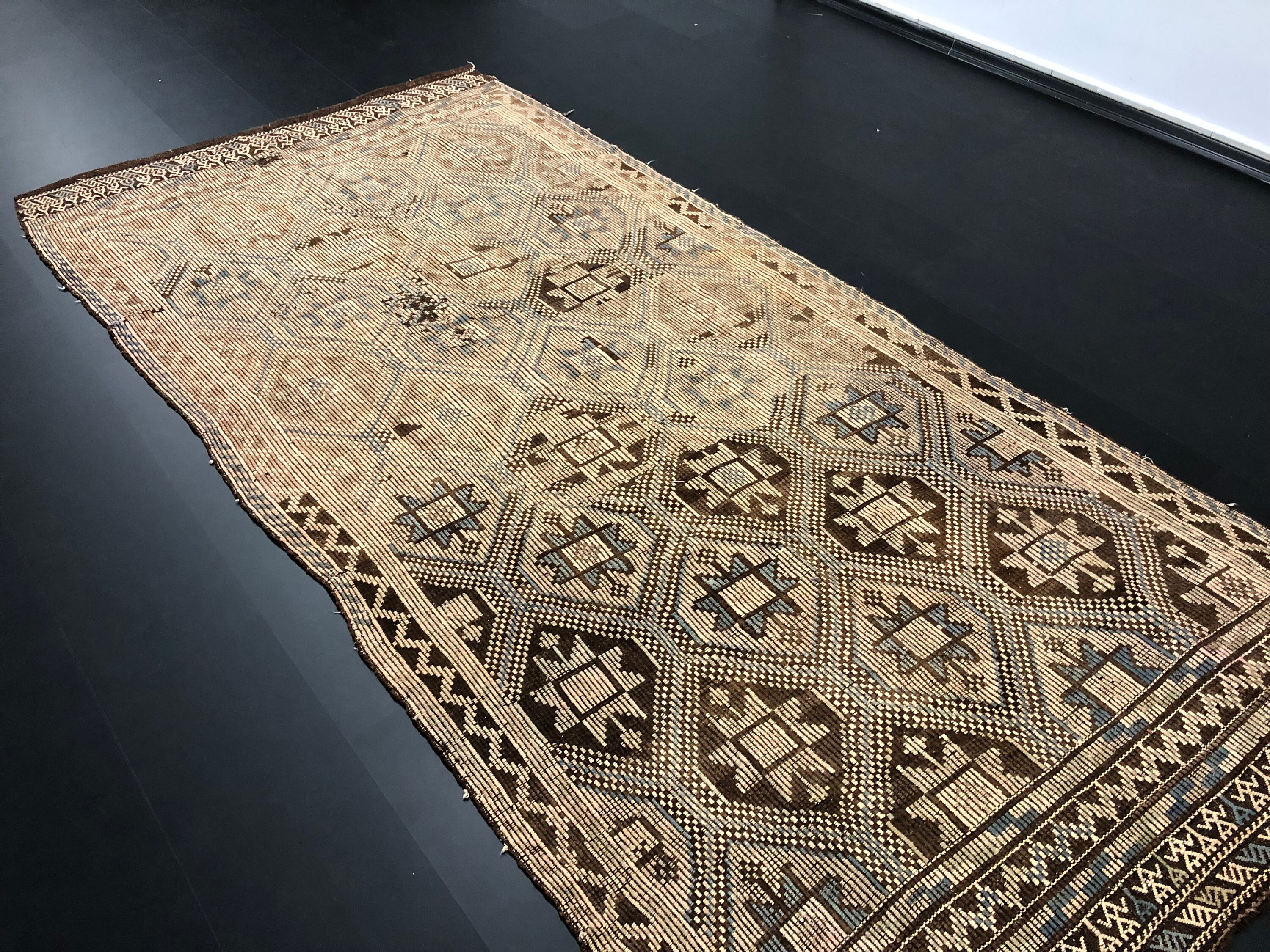 Nomadic Authentic Turkish Kilim Rug, Handmade Traditional Vintage Kilim ...