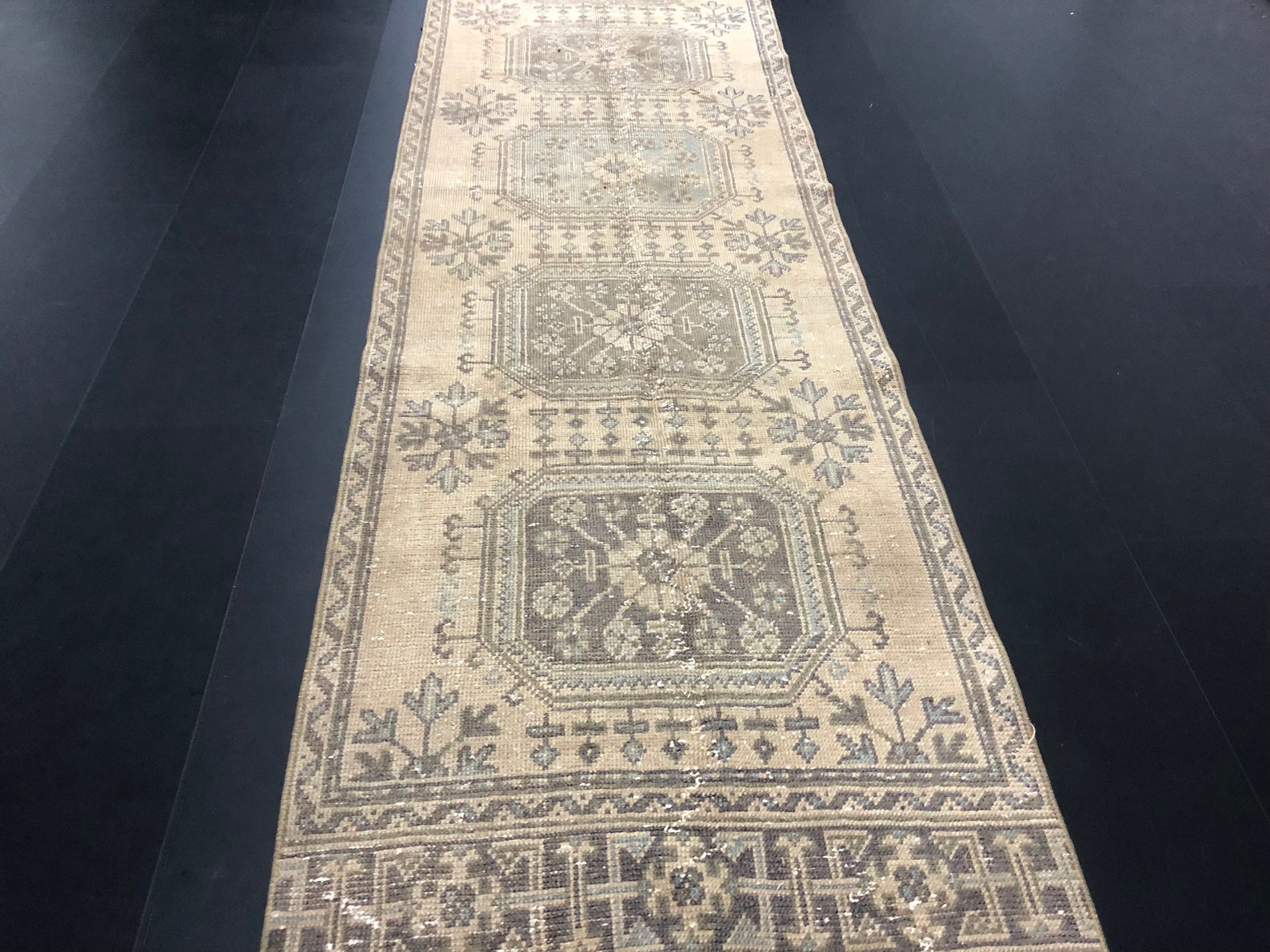 Vintage Runner Rug | Traditional Rug | Runner Rug |turkish Rug | Floor ...