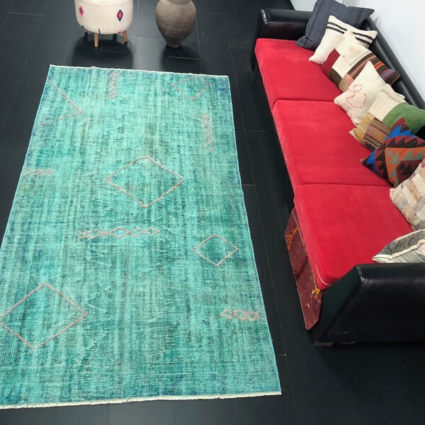 Turquoise Rug - Etsy